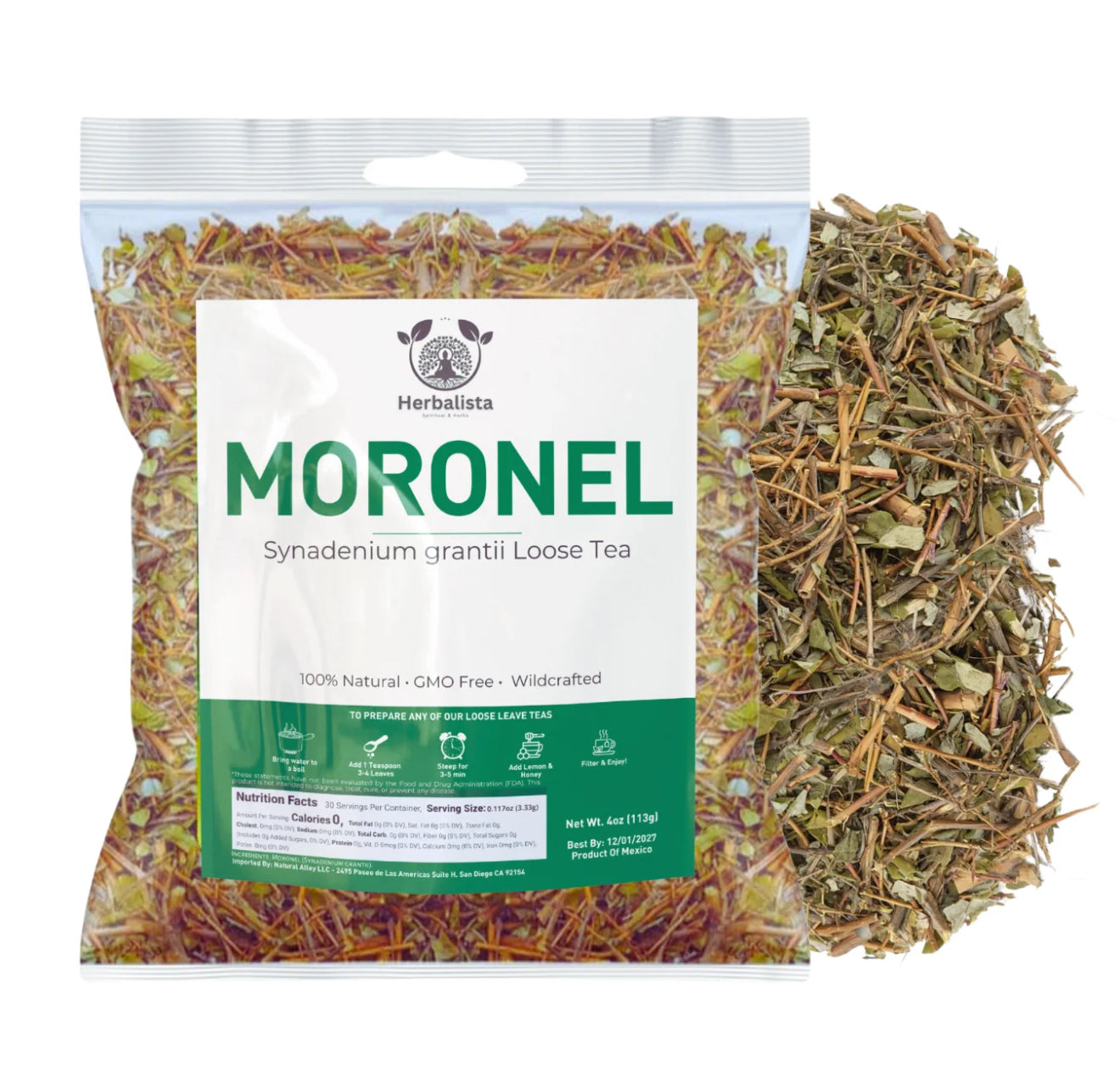 4oz Moronel TEA | Té de hierbas Moronel de primera calidad | Te Planta ...